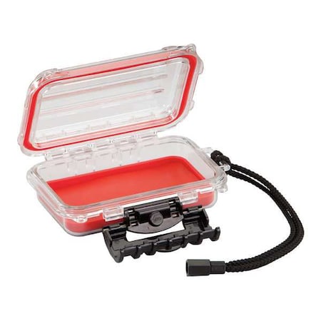 Plano Storage Box with 1 compartments, Plastic, 2-1/8" H x 4.675 in W ...