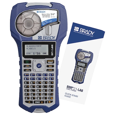 Brady Portable Label Printer, BMP21 Series, Single Color Capability ...