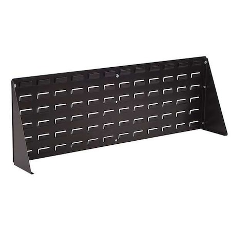 Lewisbins Steel Louvered Bench Rack, 36 in W x 5 3/4 in D x 12 in H ...