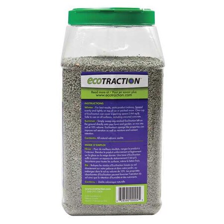 Ecotraction All-Natural Winter Traction, 10 lb., Jug ET4R | Zoro