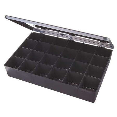 Flambeau ESD Compartment Box with 24 compartments, Plastic C824 | Zoro