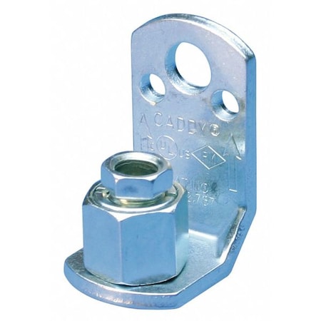 Nvent Caddy L-Bracket, CADDY Rod Lock, Steel, 3/8in Rod, 700lb Static ...