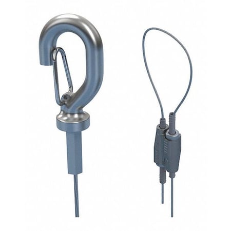 Nvent Caddy CADDY Speed Link SLK with Hook, 9.9ft L, 100lb Static Load ...