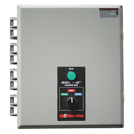 Sje-Rhombus Three Phase Starter Box, 8-32Ah 1041468 | Zoro