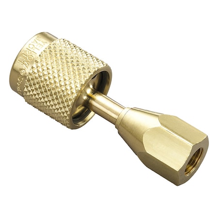 Yellow Jacket Adapter, 180 Deg, 8 1/4 in L, Bronze 19128 | Zoro