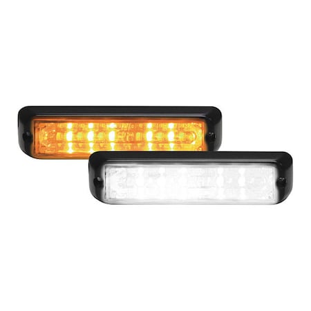Code 3 Chase Warning, 12 LED, 6 Amber, 6 White CD3766AW | Zoro