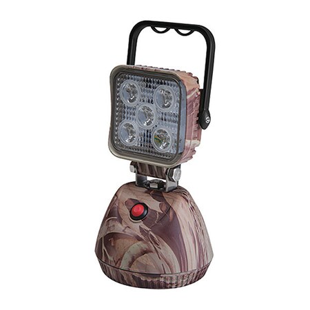 Code 3 Portable Work light, Black, Blue/White LED CW2461CWB | Zoro