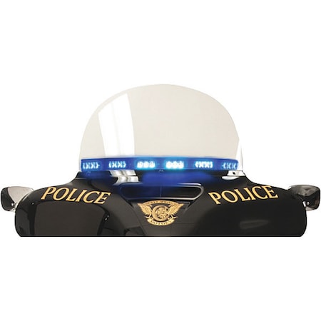 Code 3 Harley Supervisor With Mega Thin, R/W, B/W HDMTRBW | Zoro