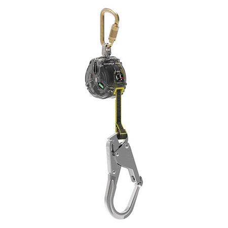Msa Safety Self-Retracting Lifeline, 310 lb Weight Capacity, Clear ...