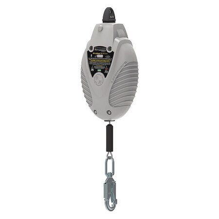 Msa Safety Self-Retracting Lifeline, 310 lb Weight Capacity, Gray 62215 ...