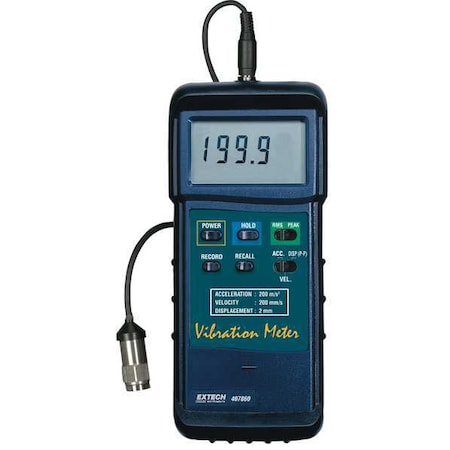Extech Digital Vibration Meter Kit 407860 | Zoro