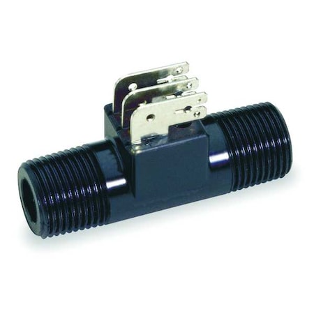 Gems Sensors Flow Rate Sensor, Turbine, 6.6 GPM Max FT-110, 173935 | Zoro