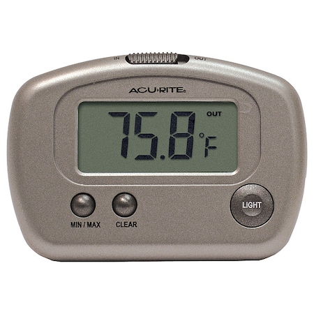 Acurite Digital Thermometer, -58 Degrees to 158 Degrees F for Wall or ...