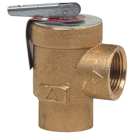 Watts Pressure Safety Relief Valve, Brass, 30psi 3/4 354A-030 | Zoro