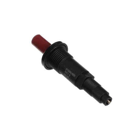 Wood Stone Push Button, Ignitor, Black/Red 7000-0753 | Zoro