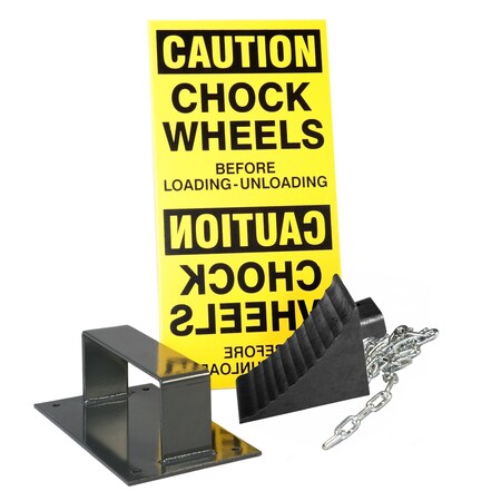 Ideal Warehouse Innovations Wheel Chock Safety System Package 60-7248 ...