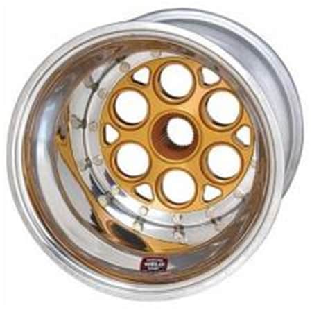 Weld Racing 15 x 15 in. Magnum Sprint Spline Wheel, 42 Spline - 5 in ...
