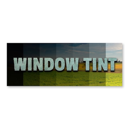 Signmission Window Tint, 24 Inch, Decal D-24-30438 | Zoro