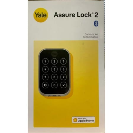 Yale Assure Lock 2 Key-Free Touchscreen with BT - Satin Nickel YRD450 ...