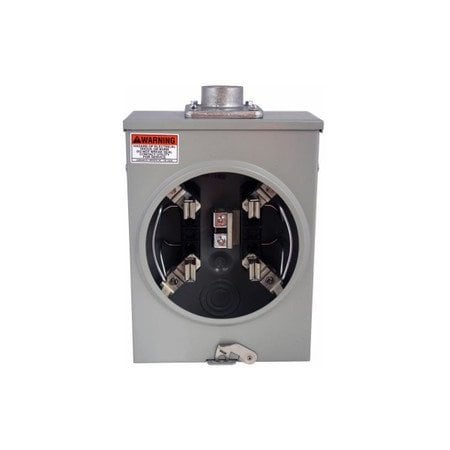 Eaton Meter Sockets Ringless 125A 600V 50/60Hz 1Ph 3Wire Outdoor ...