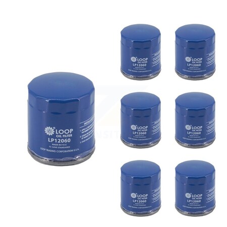 Loop Engine Oil Filter 7 Pack For Chevrolet GMC Equinox Buick Terrain ...