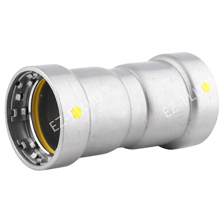 Ez-Fluid 1-1/2 Carbon Steel Mega Press G Type PRESS COUPLING WITH STOP ...