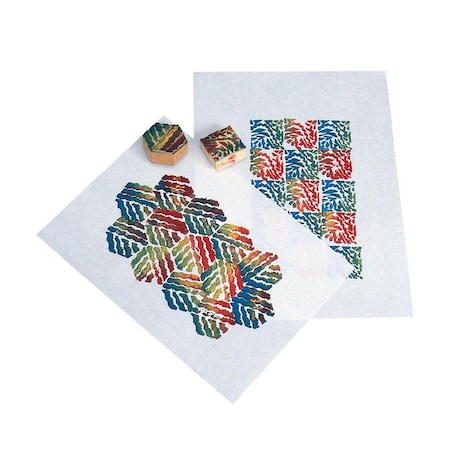 Inovart Sax Block Printing Paper, 60 lbs, 12 x 18 in., White, 100PK ...