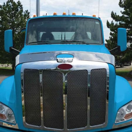 Ilc Replacement For Peterbilt 579 Year 2019 Stainless Steel Bug Shield ...