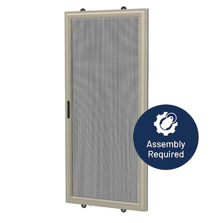 Ritescreen Sliding Screen Door, Left Hand, Clay, PetScreen Mesh, 30. ...