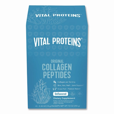 Vital Proteins Collagen Peptides Powder, Unflavored, 0.3 oz Packet, 20 ...