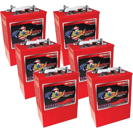 U.S. Battery US-L16-XC2 6V 385Ah Deep Cycle Flooded Battery Group 903 ...
