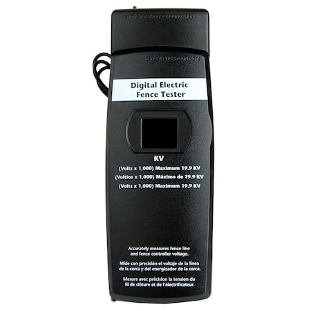 Zareba DEFT Electric Fence Tester, Digital, ABS, Black DEFT/DEFT-Z | Zoro