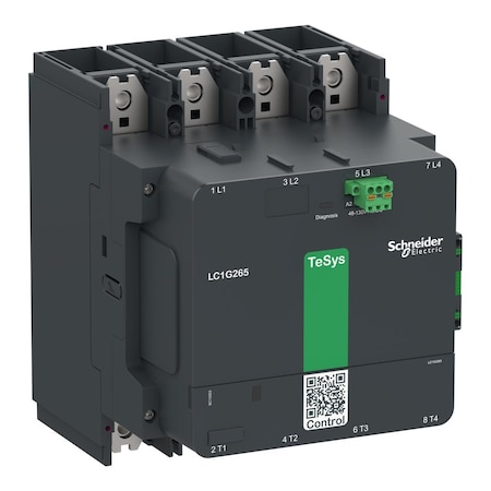 Schneider Electric IEC Magnetic Contactor, 1NC/1NO, 100V-250V AC/DC, 4 ...