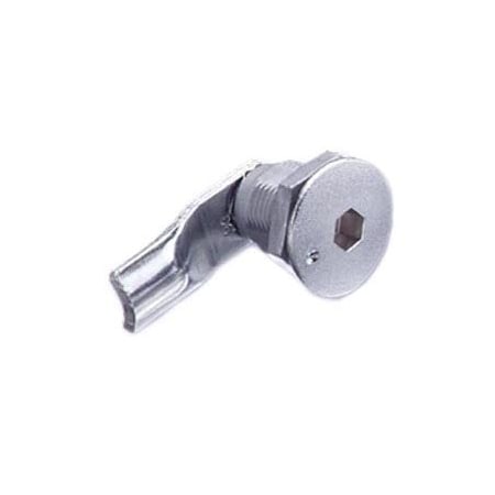 Southco Quarter-Turn Cam Latch, 8 mm Hex Recess, 18mm .71 in Grip, Not ...