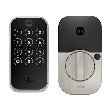 Yale Real Living Pro 2 Lock SL Keyed Touchscreen Deadbolt with ...