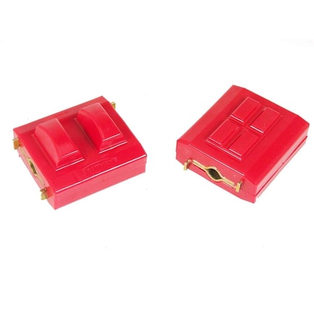 Prothane GM Motor Mount Small Clamshell, Red 7-506 | Zoro