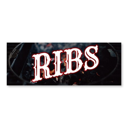 Signmission Ribs, 12 Inch, Decal D-12-30420 | Zoro