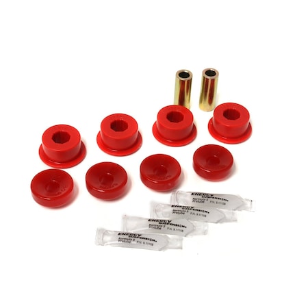 Energy Suspension Shock Absorber Mount Bushing, Red; Polyurethane ...