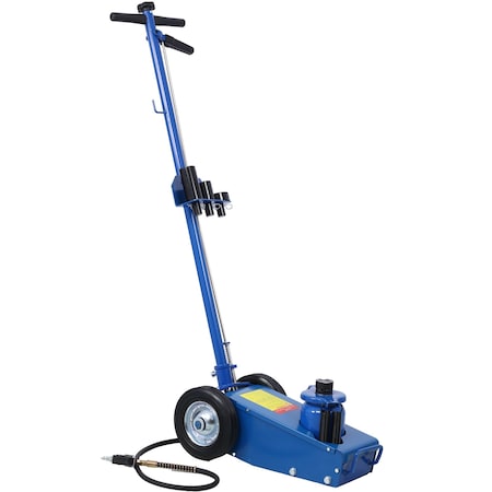 Wrightmaster 22 Ton Hydraulic Floor Jack, Air-Operated Axle Bottle Jack ...