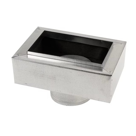 Gaf Master Flow 12 in. x 6 in. to 7 in. Insulated Register Box ...