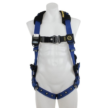 Werner H0120 Harness, S, 425 lb, Quick-Connect Chest/ Tongue Leg Straps ...
