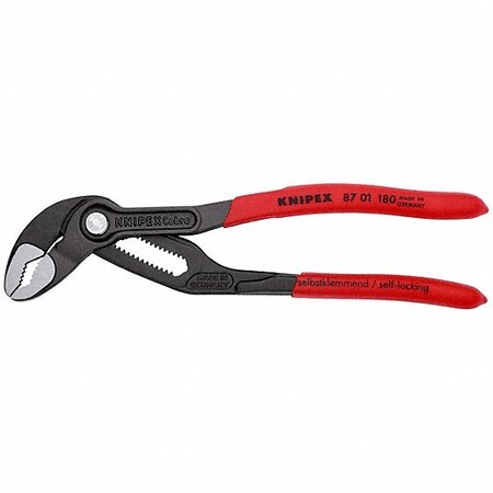 Knipex 3-Piece Cobra Plastic Grip Water Pump Plier Set Dipped Handle 00 ...