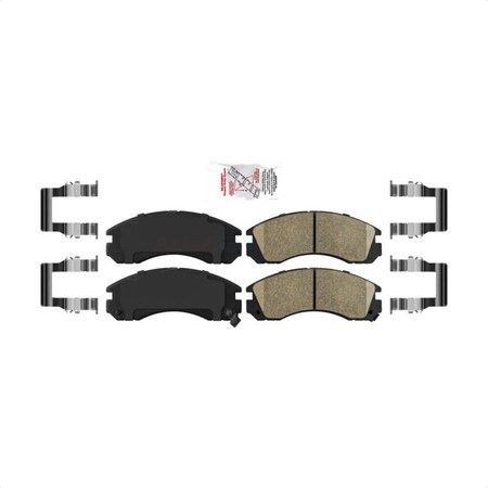 Ameribrakes Front Ceramic Disc Brake Pads For Mitsubishi Lancer Montero ...