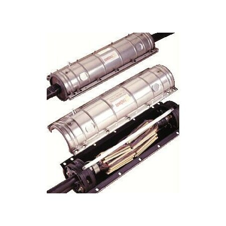 Preformed Line Products Stainless Shell Splice Case Kit, Drillable End ...