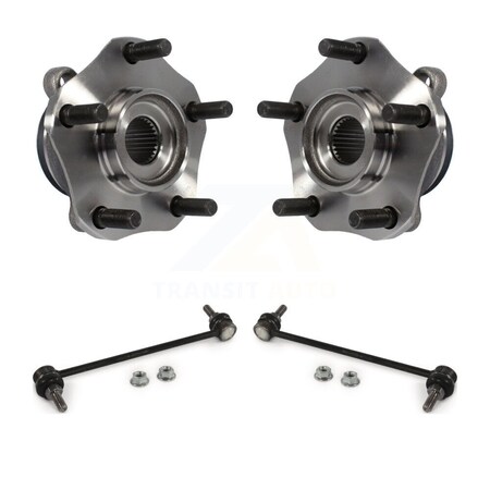 Transit Auto Front Hub Bearing Assembly & Link Kit For Nissan Sentra ...