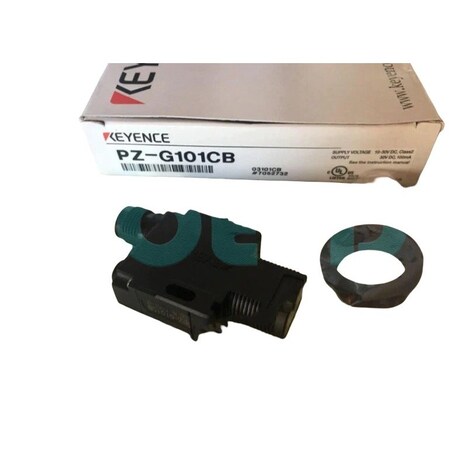 Keyence Sensor, Threaded Mount Reflective M12 Connector Type, NPN PZ ...
