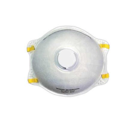 Magid Precision Safety N95 Disposable Respirator W/Nose Valve, 10 ...