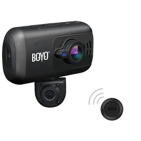 Boyo Full HD 2-Channel Dash Cam Recorder VTR217GW | Zoro