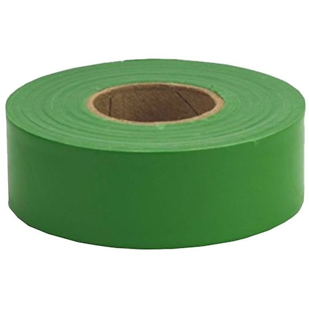 C.H. Hanson Flagging Tape, 300 ft L, 1316 in W, Green, Polyethylene 17026 | Zoro