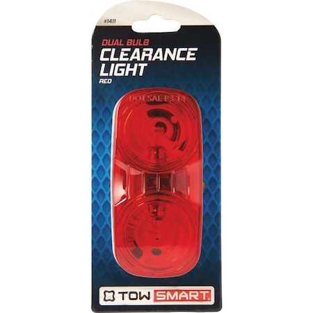 Towsmart Red Dual Bulb Rectangular Clearance Light 1411 | Zoro